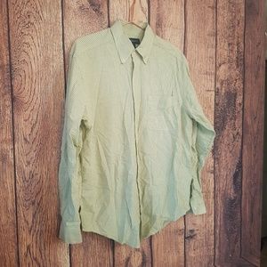 NATURAL LIFE | Shirts | Natural Life Green White Stripe Shirt Size M ...